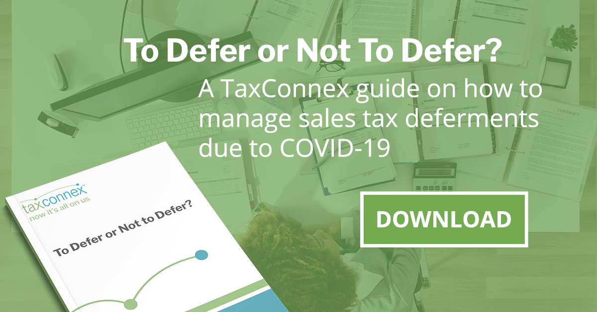 Should You Defer Sales Tax Payments? - eBook Guide