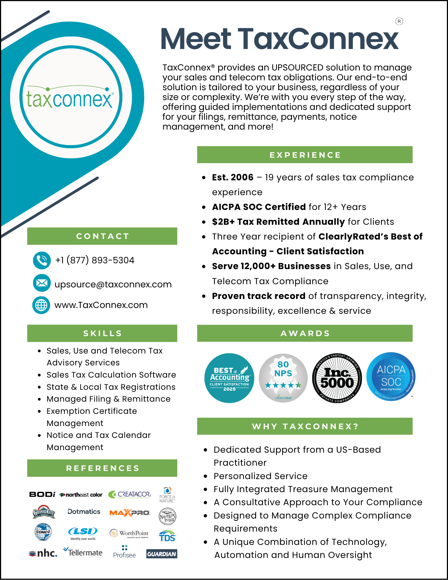 Meet TaxConnex: An UPSOURCED Solution to Manage Your Sales & Telecom ...